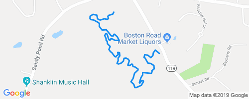 Copperhead Trail Mountain Biking Trail - Groton, MA