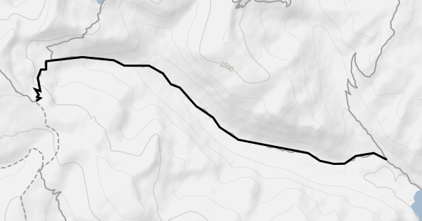 Hell Roaring Trail Hiking Trail - Wisdom, Montana