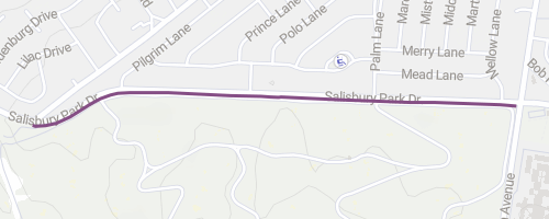 Salisbury Park Drive Bike Path Mountain Biking Trail - Westbury, NY