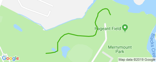 Merrymount Park Path Mountain Biking Trail - Quincy