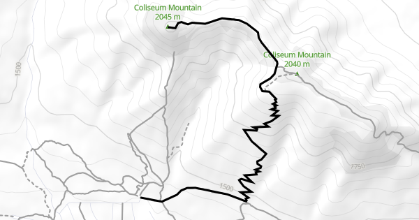 Coliseum Trail Multi Trail - Nordegg, Alberta