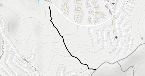 Lobo Mountain Biking Trail - San Clemente, California