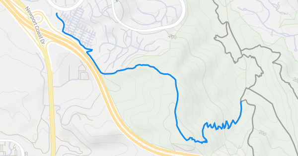 Turtle Ridge Mountain Biking Trail - Irvine, California