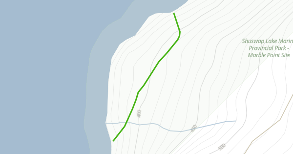 Marble Point Trail Multi Trail - Sicamous, BC