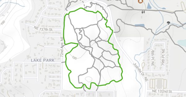 Perimeter Loop Mountain Biking Trail - Kenmore, WA