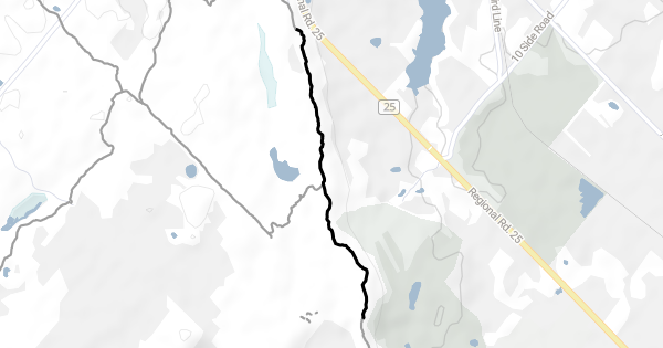 Bruce Trail (The Ridge) Hiking Trail - Halton Hills