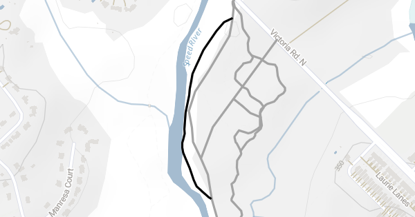 Rocky River Run Mountain Biking Trail - Guelph, Ontario