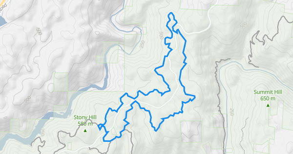 Foresthill Divide Trail Mountain Biking Trail - Auburn