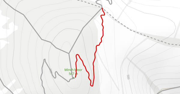 Minch Moor Descent Mountain Biking Trail - Innerleithen