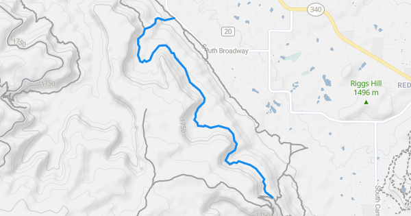 Bench Route Hiking Trail - Grand Junction, Colorado