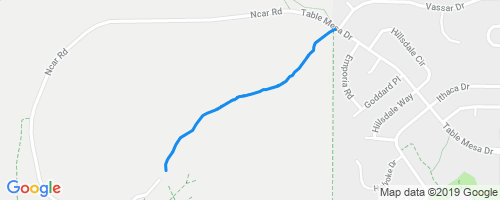 NCAR - Table Mesa Hiking Trail - Boulder, Colorado