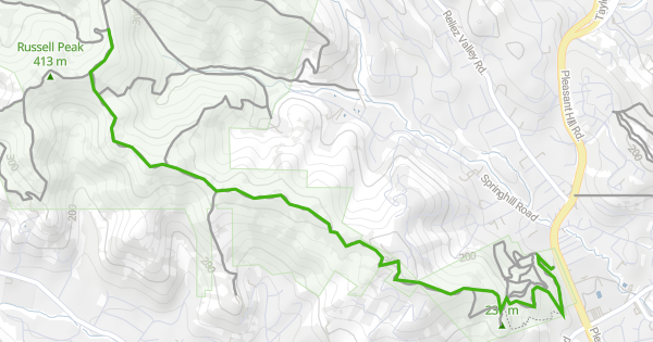 Lafayette Ridge Multi Trail - Walnut Creek, California