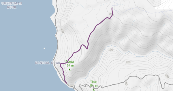 Windy Point Road Hiking Trail - Shelter Cove, California