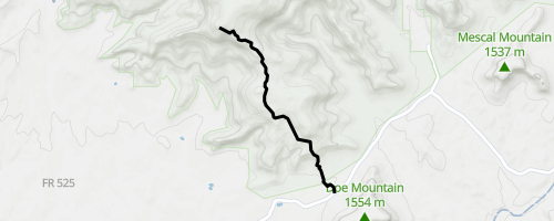 Bear Mountain Hiking Trail - Sedona, Arizona