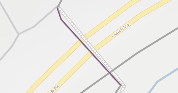 Leucadia Blvd Pedestrian Bridge Mountain Biking Trail - Encinitas