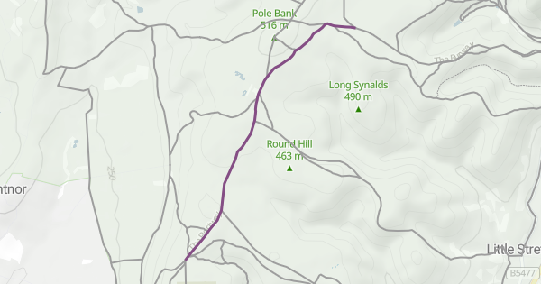 The Portway Road Multi Trail - Long Mynd, Shrewsbury
