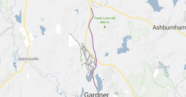 North Central Pathway West Multi Trail - Gardner, MA