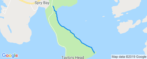 Bull Beach Trail Hiking Trail - Spry Bay, Nova Scotia