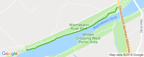 Kaiapoi Island Trail - River Route West Mountain Biking Trail ...