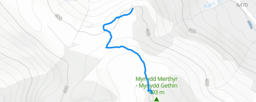Melted Welly Mountain Biking Trail - Abercanaid