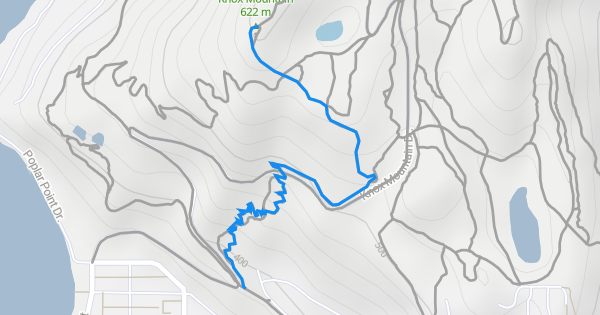 Shale Trail Mountain Biking Trail - Kelowna, BC