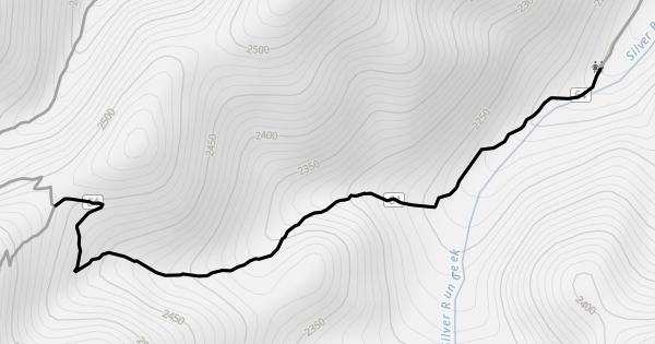 Silver Run Plateau Mountain Biking Trail - Red Lodge