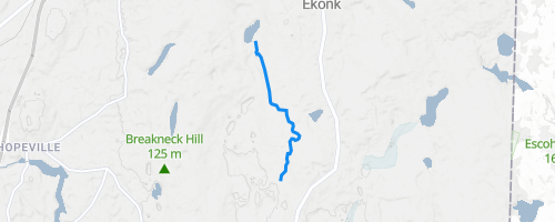 Pachaug Trail Hiking Trail - Voluntown, Connecticut