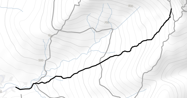 Butler Lodge Trail Hiking Trail - Stowe, Vermont