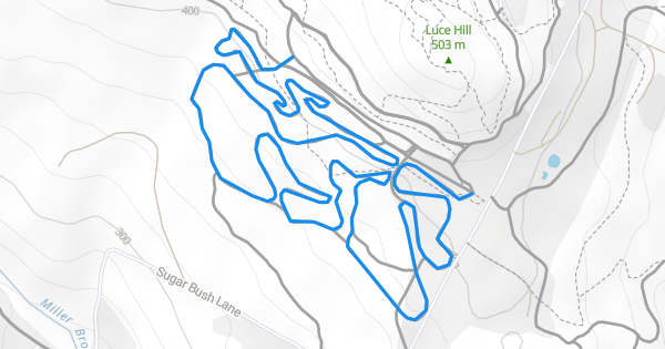 5K Race Loop Skiing Trail - Stowe, Vermont | Trailforks