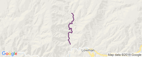 Julie Creek (ATV) ATVing/Offroading Trail - Lowman, Idaho