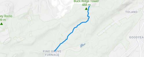 Buck Ridge Trail (Full) Hiking Trail - Mount Holly Springs
