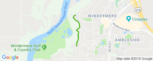 Windermere Express Mountain Biking Trail - Edmonton, AB
