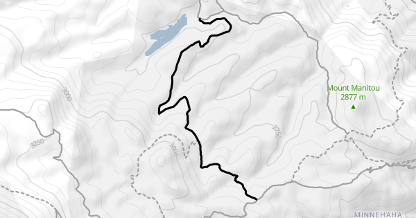 Manitou Reservoir Mountain Biking Trail - Colorado Springs