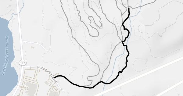 Mt. Trashmore Mountain Biking Trail - Groton, Connecticut