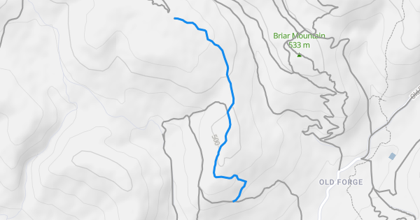 Sandy Ridge Trail Mountain Biking Trail - Gettysburg