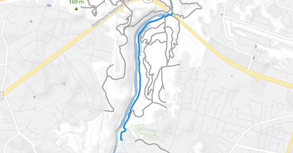 Mill Race Trail Mountain Biking Trail - Ellicott City