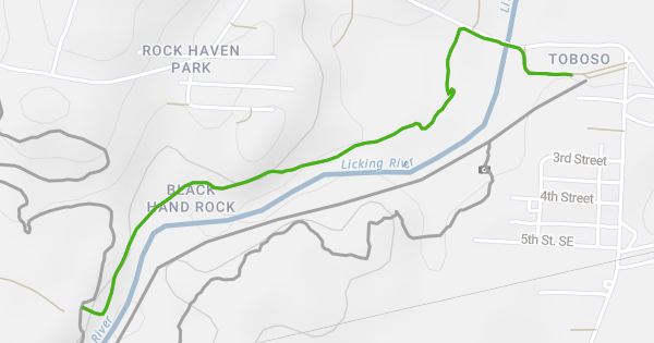 Canal Lock Trail Hiking Trail - Newark, Ohio