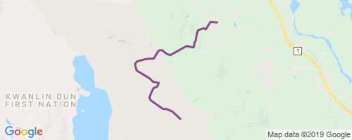 McIntyre Road (McIntyre Descent) Multi Trail - Whitehorse