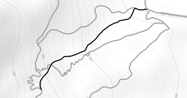 Rockbiter Mountain Biking Trail - Kailua, Hawaii