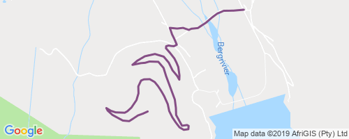 Hike up to Trail head from berg River dam area Mountain Biking Trail ...