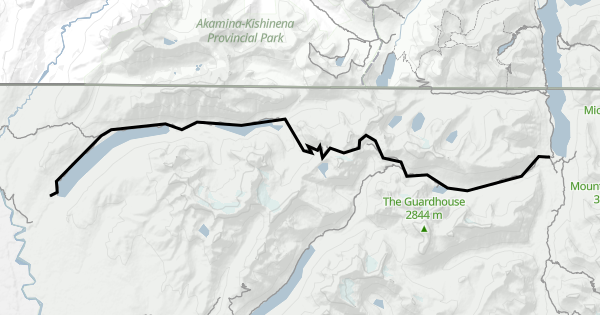 Boulder Pass Hiking Trail - Waterton, Montana