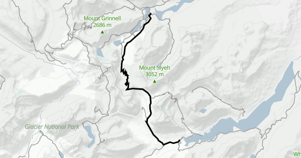 CDT - Piegan Pass Hiking Trail - - Montana | Trailforks