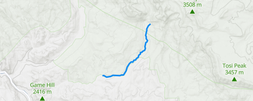 Shoal Creek Hiking Trail - Hoback, Jackson, Wyoming