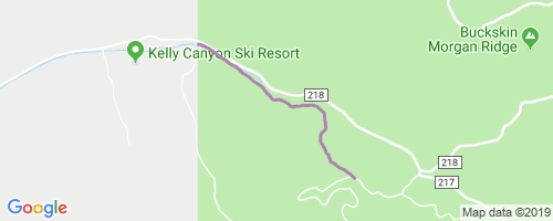 Powder Traverse Mountain Biking Trail - Ririe, Idaho