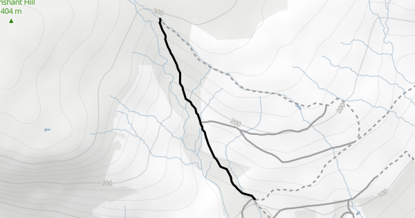 Goatfell Track from Tommy's Bridge Hiking Trail