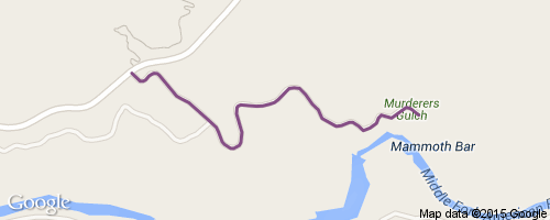 Mammoth Bar OHV access road Mountain Biking Trail - Auburn