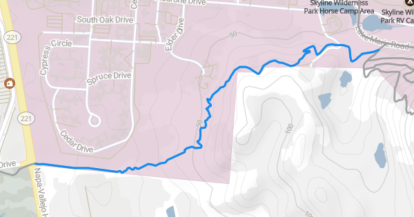 River to Ridge Trail Multi Trail - Napa, California