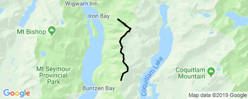 Indian Arm Trail Hiking Trail - Anmore, BC | Trailforks