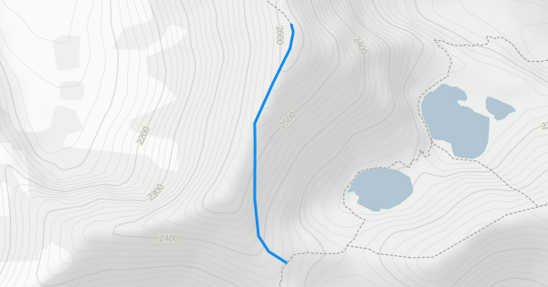 Mount Carthew Route Hiking Trail - Waterton, Alberta