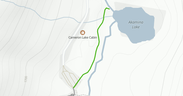 Akamina Lake Trail Hiking Trail - Waterton, AB